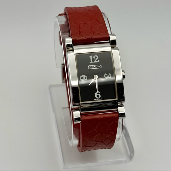 Coach | Accessories | Coach Ladies Watch W54 Stainless Steel Swiss ...